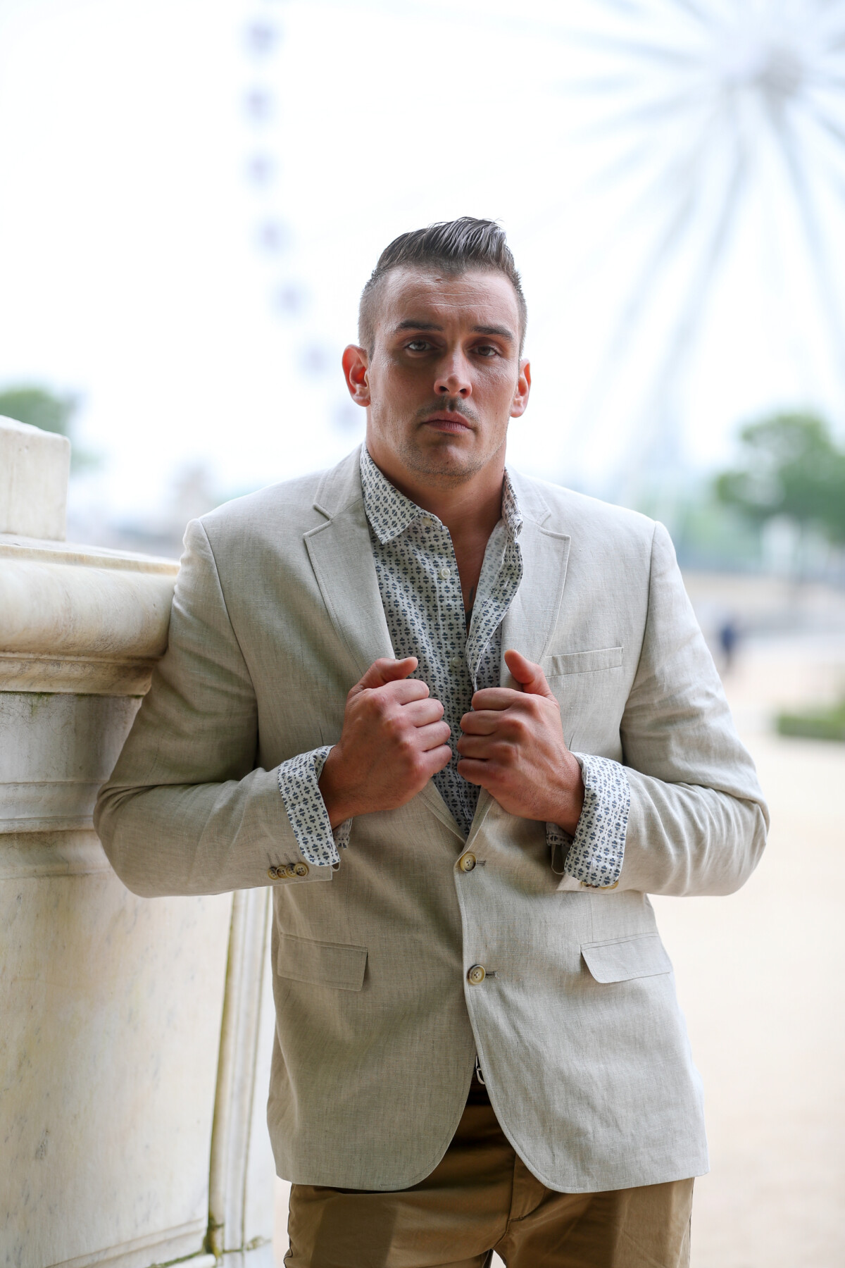 Photo : Exclusif - Rendez-vous d'Eddy Guyot, le candidat de Koh-Lanta ...