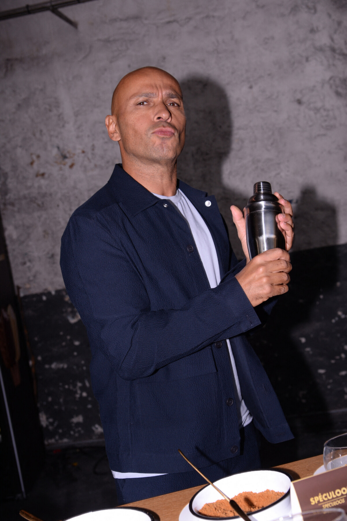 Photo : Eric Judor lors du lancement de la collection capsule Gims x ...