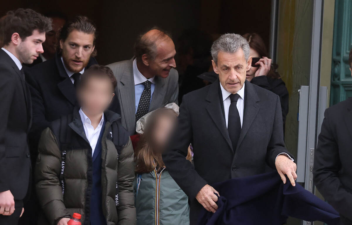 Photo : Nicolas Sarkozy et sa femme Carla Bruni Sarkozy, Jean Sarkozy ...