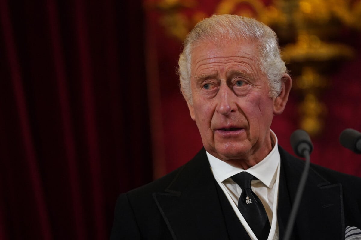 Photo : En bon vivant qu'il est, Charles III avait hâte de déguster le ...