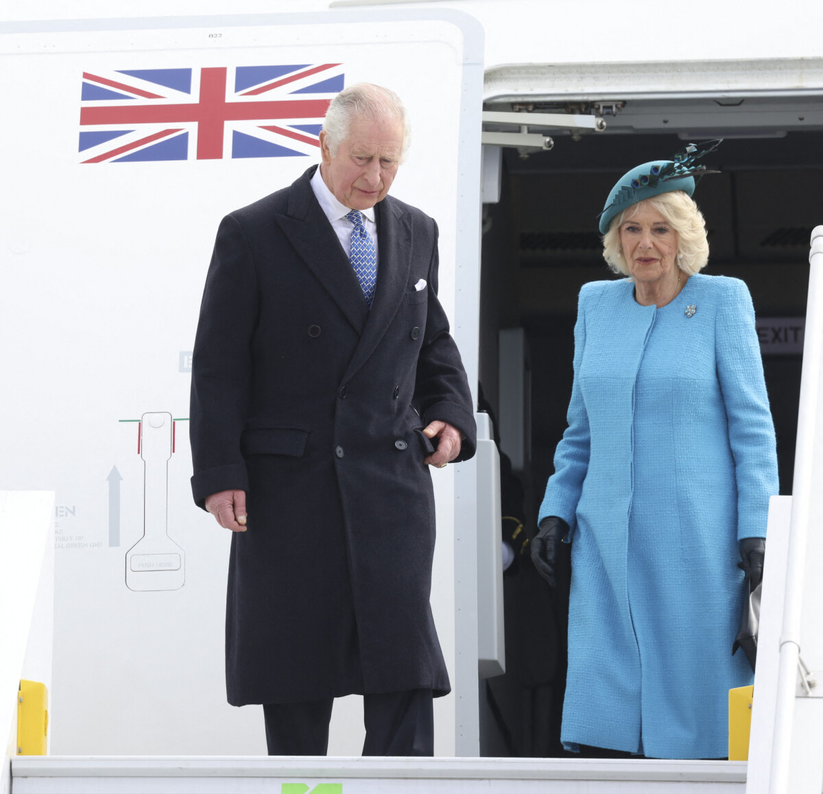 Photo : Le roi Charles III d'Angleterre, accompagné de Camilla Parker ...