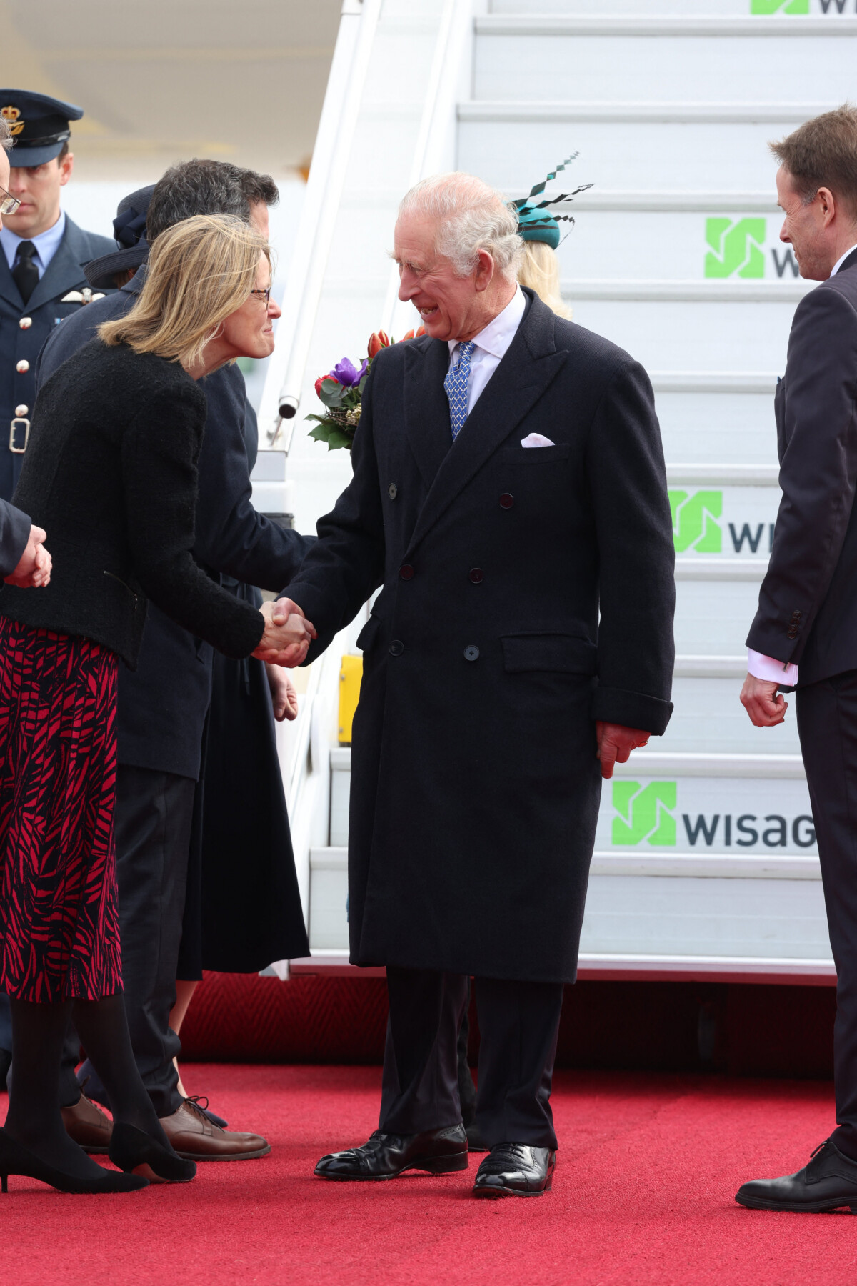 Photo : Le roi Charles III d'Angleterre et la reine consort Camilla ...
