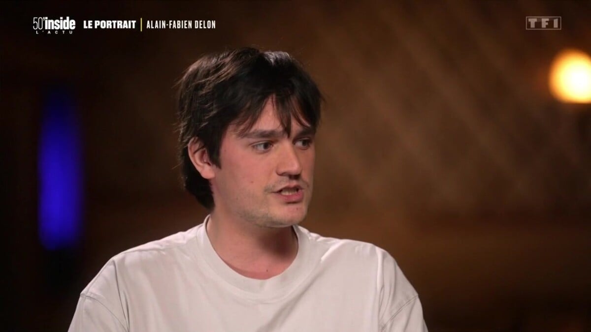 Photo : Alain-Fabien Delon ne s'est pas toujours bien entendu avec sa ...