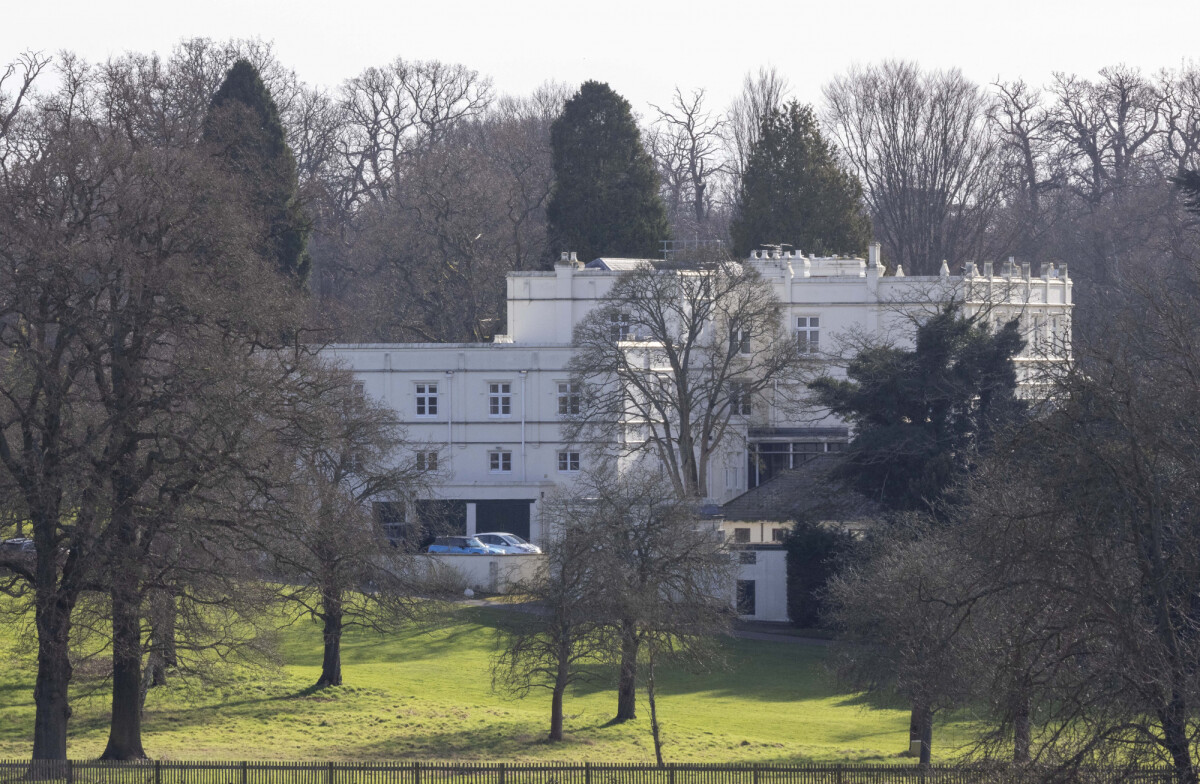 Photo : Illustration de la maison "loge royale" du prince Andrew au ...