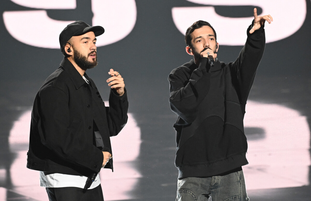 Photo : Bigflo et Oli lors de la 38ème cérémonie des Victoires de la ...