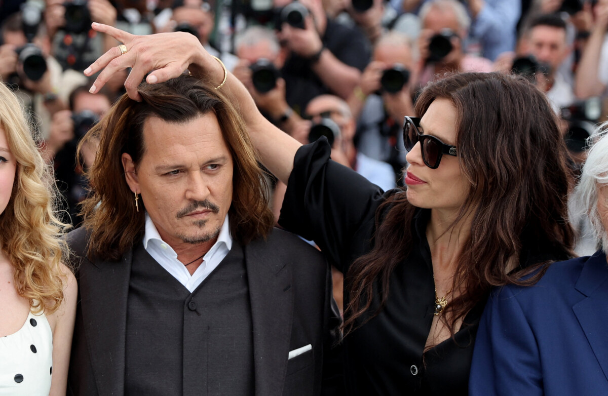Photo : Johnny Depp et la réalisatrice Maïwenn au photocall de "Jeanne ...