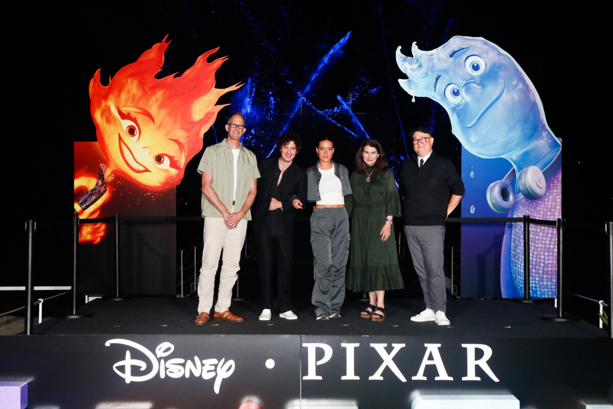 Photo : Pete Docter, Vincent Lacoste, Adèle Exarchopoulos, Denise Ream ...