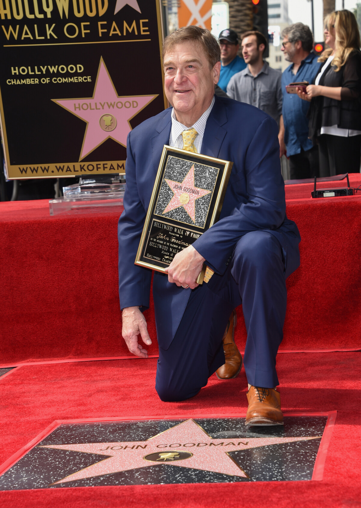 Photo : John Goodman - Inauguration de la plaque de John Goodman sur le ...