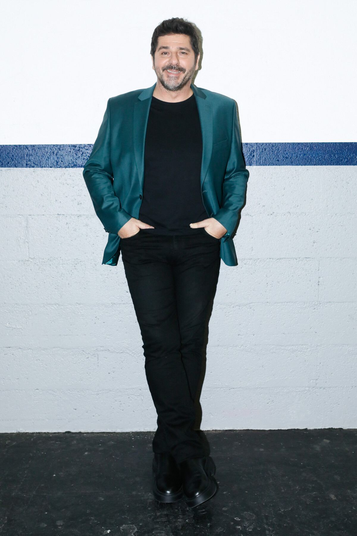 Photo : Exclusif - Patrick Fiori - Backstage de l'enregistrement de l ...