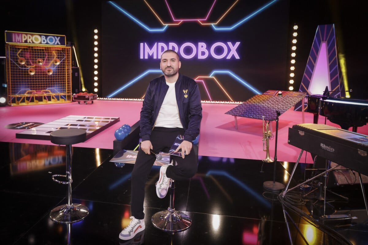 Photo : Exclusif - Ibrahim Maalouf - Enregistrement de l'émission "Improbox", présentée par I ...