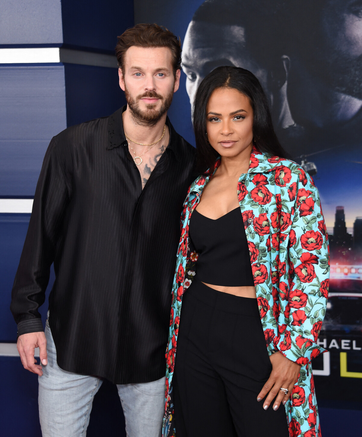 Photo : Christina Milian et son mari Matt Pokora au photocall de la ...