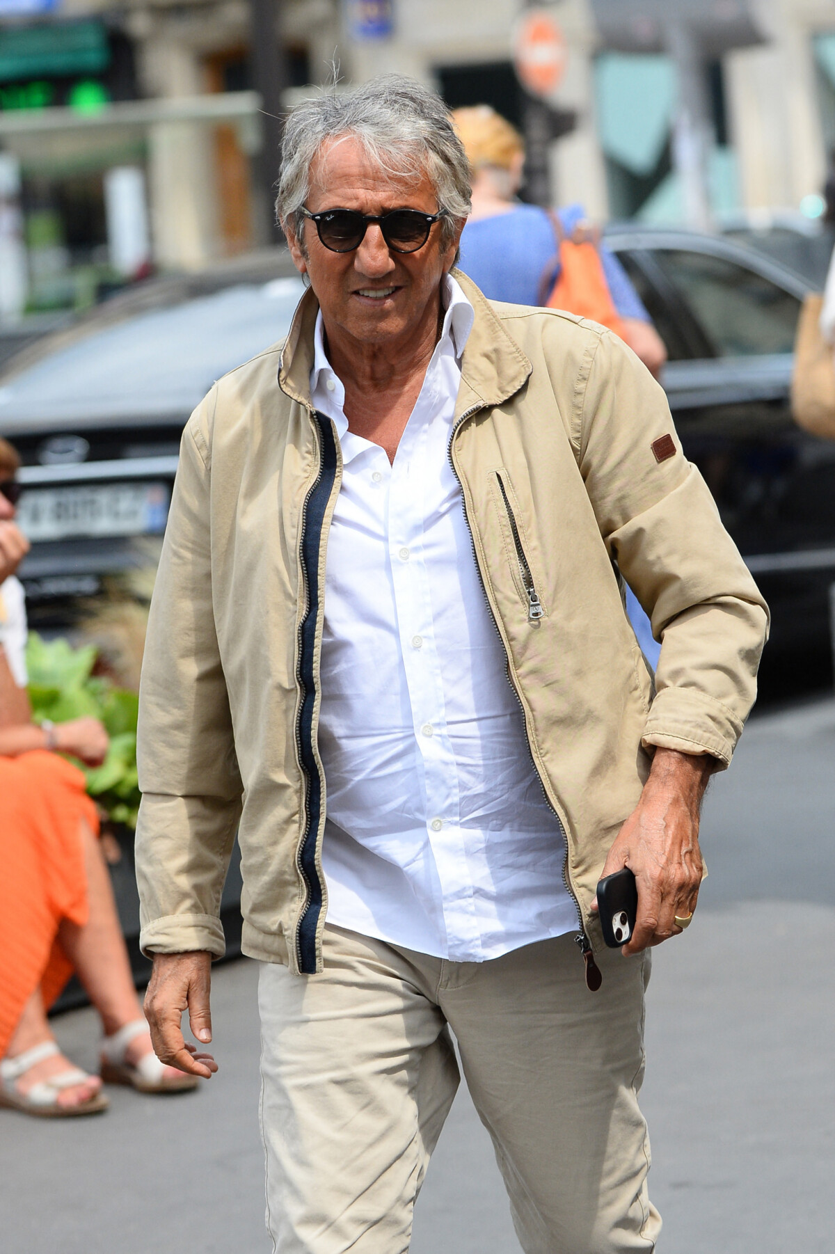 Photo : Richard Anconina - Mariage de Claude Lelouch à la mairie du ...