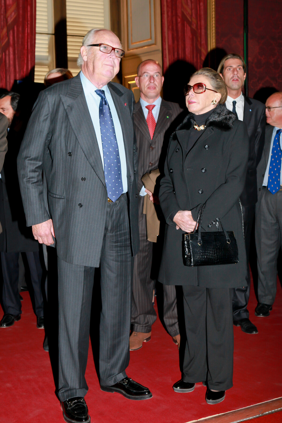 Photo : Victor-Emmanuel de Savoie et la princesse Marina - Ouverture de ...