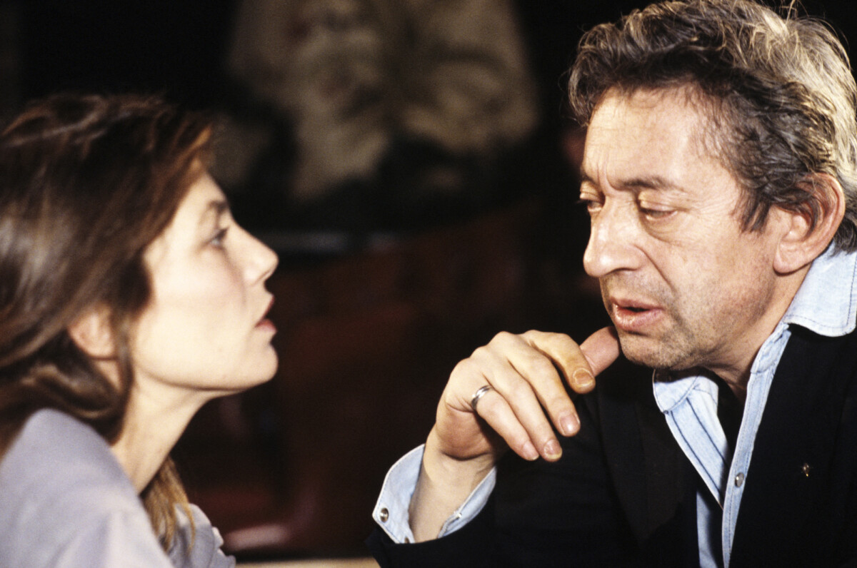 Photo : Archives - En France, à Paris, Serge Gainsbourg et Jane Birkin. Juin 1985 © Michel ...
