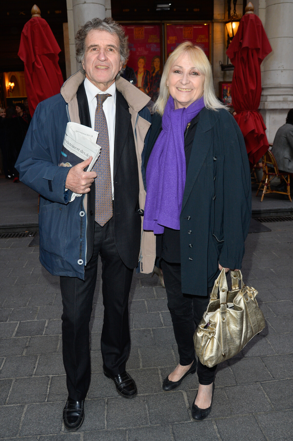 Photo : Gérard Leclerc, sa femme Julie - People à la générale de la ...