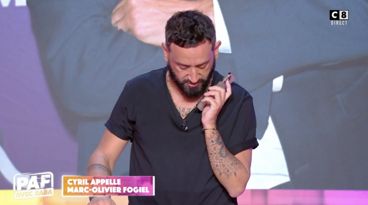 Vidéo : Cyril Hanouna appelle Marc-Olivier Fogiel en direct dans ...