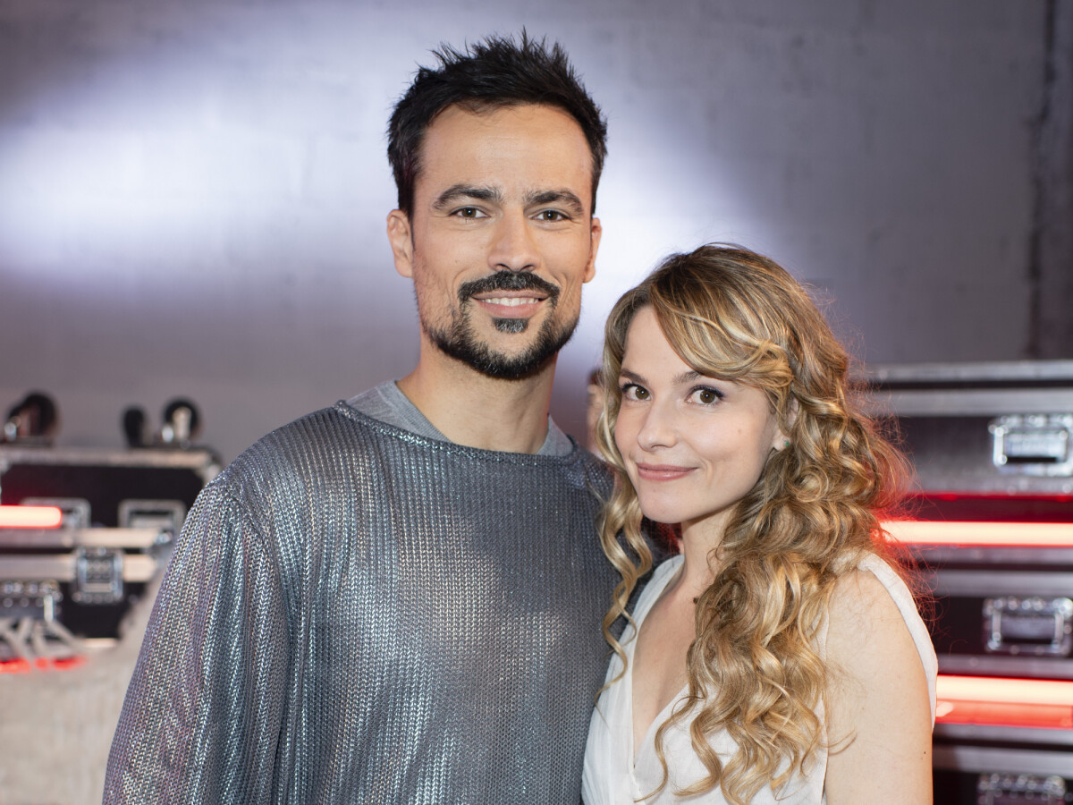Photo : Exclusif - Damien Sargue et Cécila Cara - Enregistrement de l ...