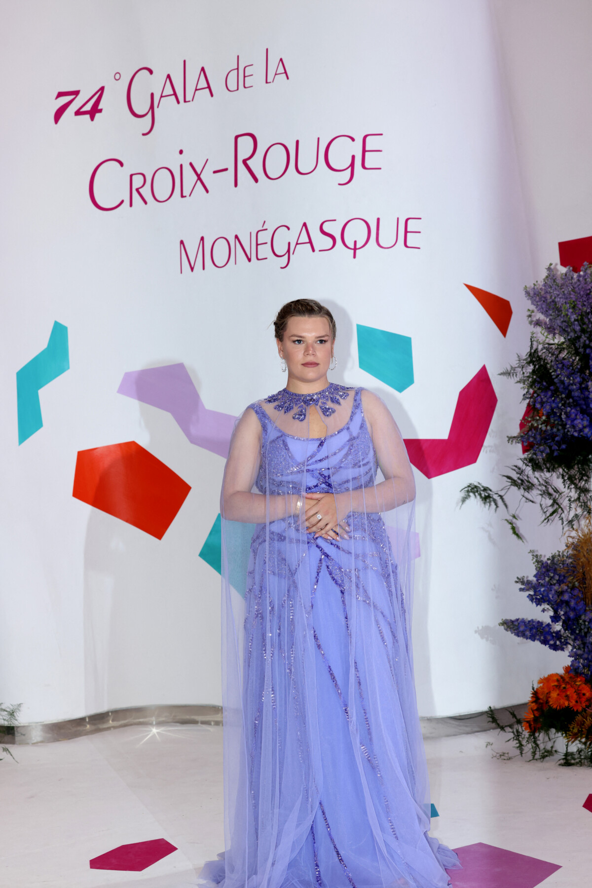 Photo : Camille Gottlieb lors du 74ème Gala de la Croix-Rouge ...