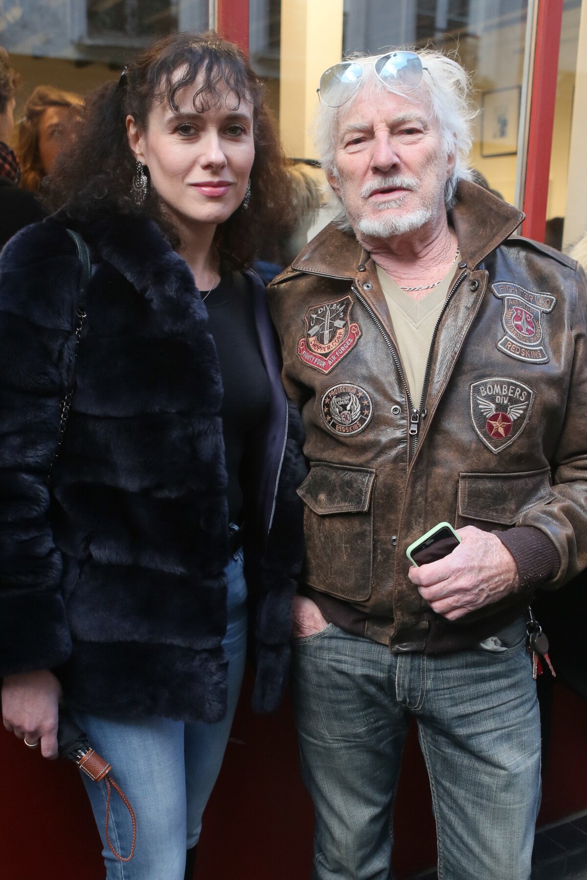 Photo : Hugues Aufray et sa compagne Murielle - Vernissage de l ... Photo : Hugues Aufray et sa compagne Murielle - Vernissage de l ...