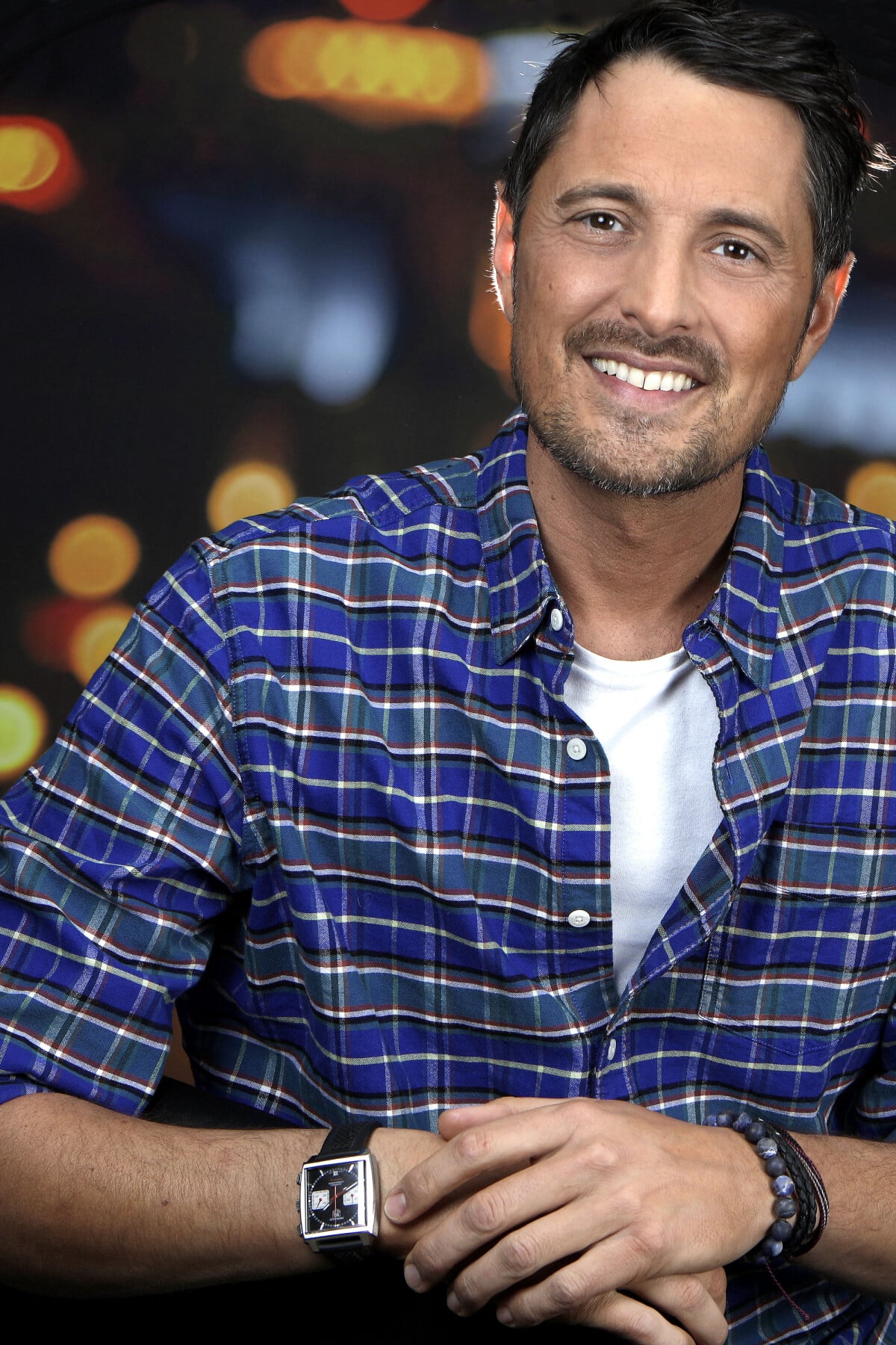 Photo : Portrait de Vincent Cerutti, lors de l'enregistrement de l ...