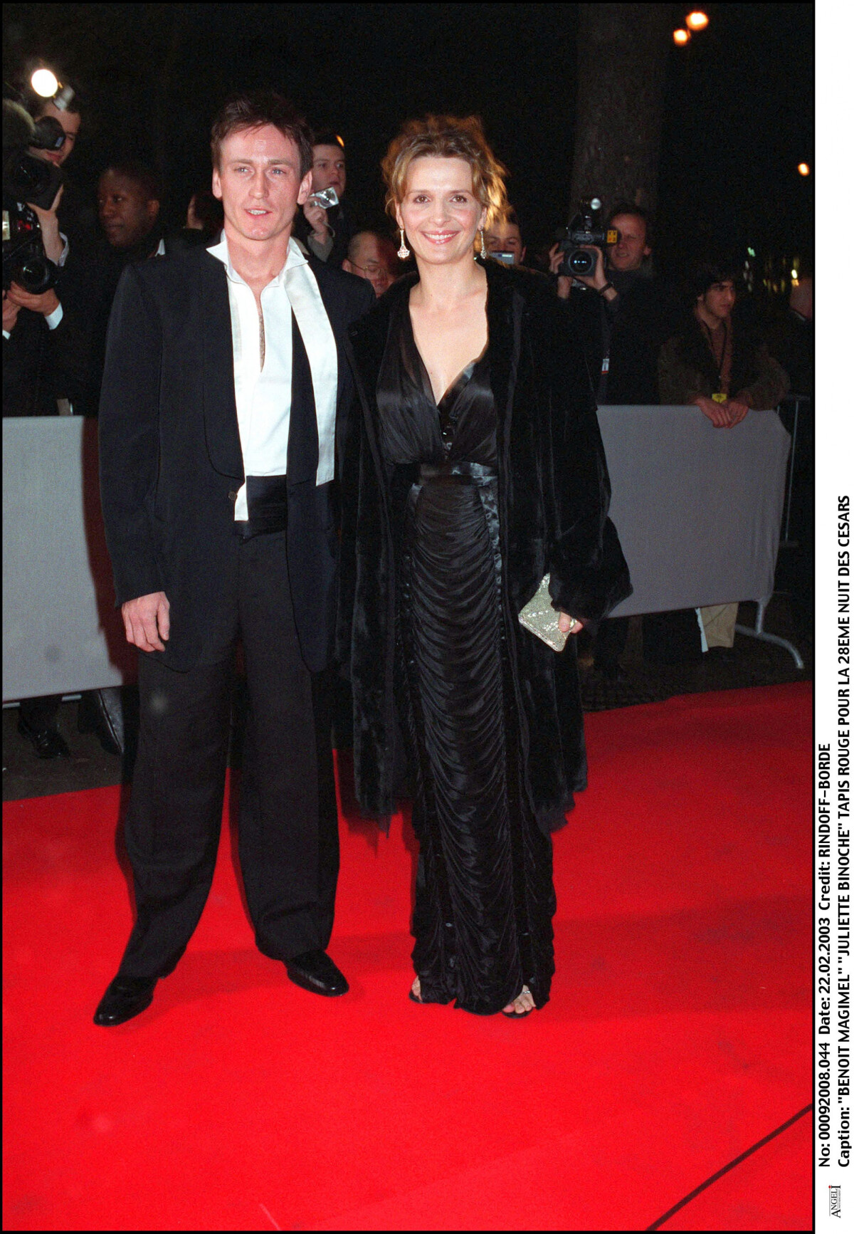 Photo : Benoît Magimel et Juliette Binoche - 28e nuit des César ...