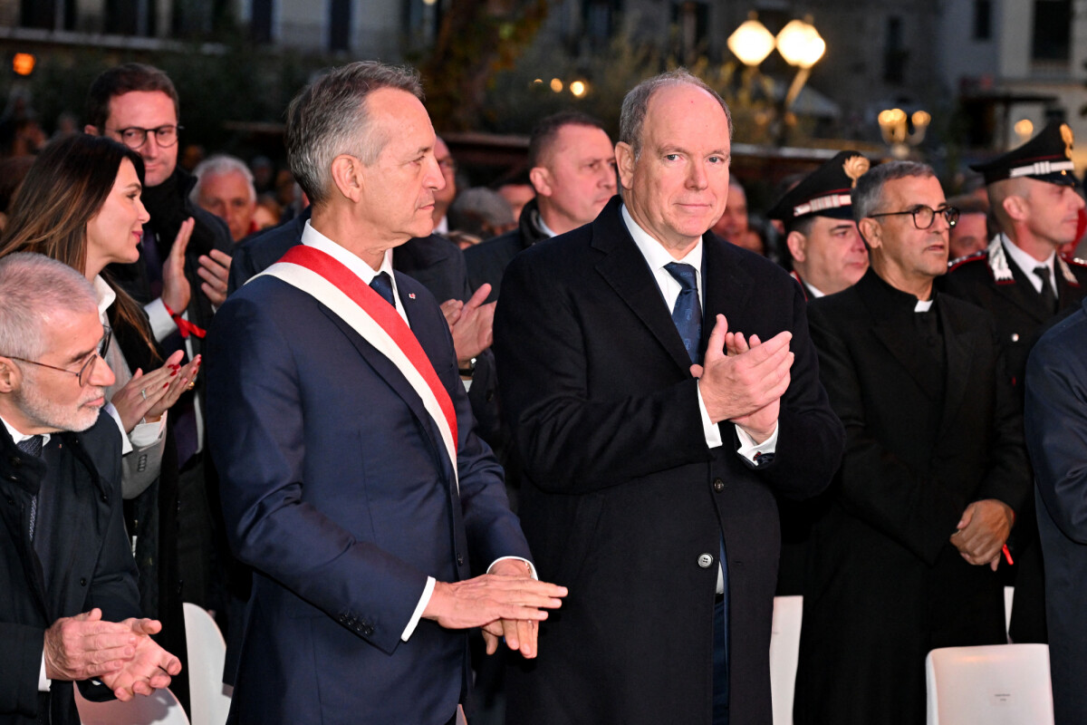 Photo : Ils ont assisté à une cérémonie historique à Monaco. Georges ...