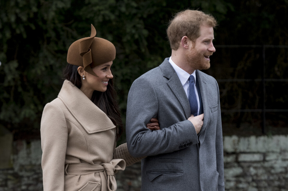 Photo : Le prince Harry et sa fiancée Meghan Markle - La famille royale ...