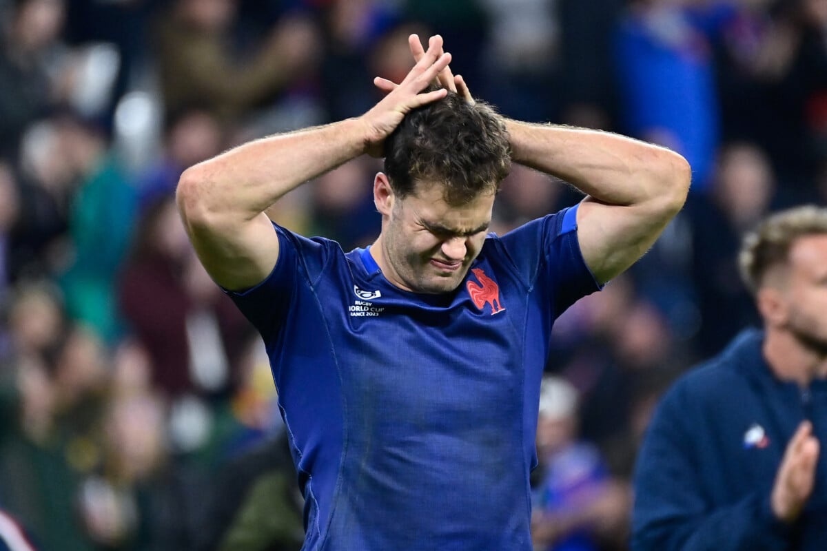 Photo : Damian Penaud - Coupe du Monde de Rugby France 2023 - Match de quart de finale "France ...