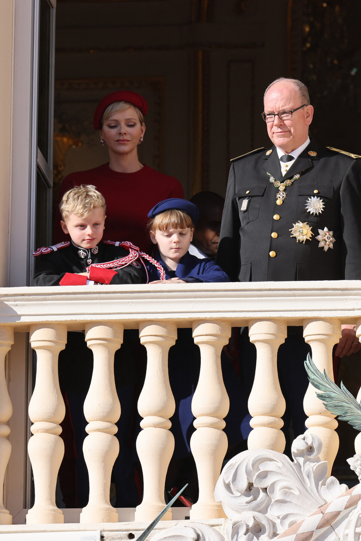 Photo : La princesse Charlene et le prince Albert II de Monaco, leurs ...