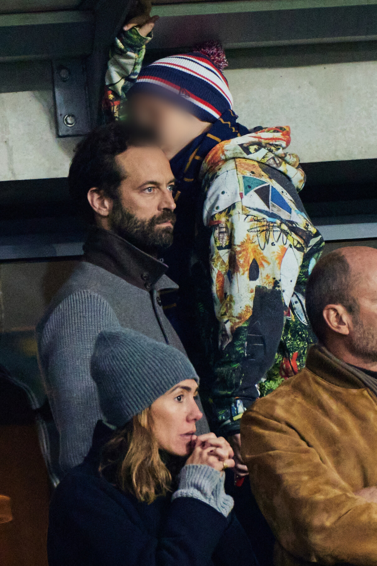 Photo : Benjamin Millepied et son fils Aleph - People des les tribunes ...