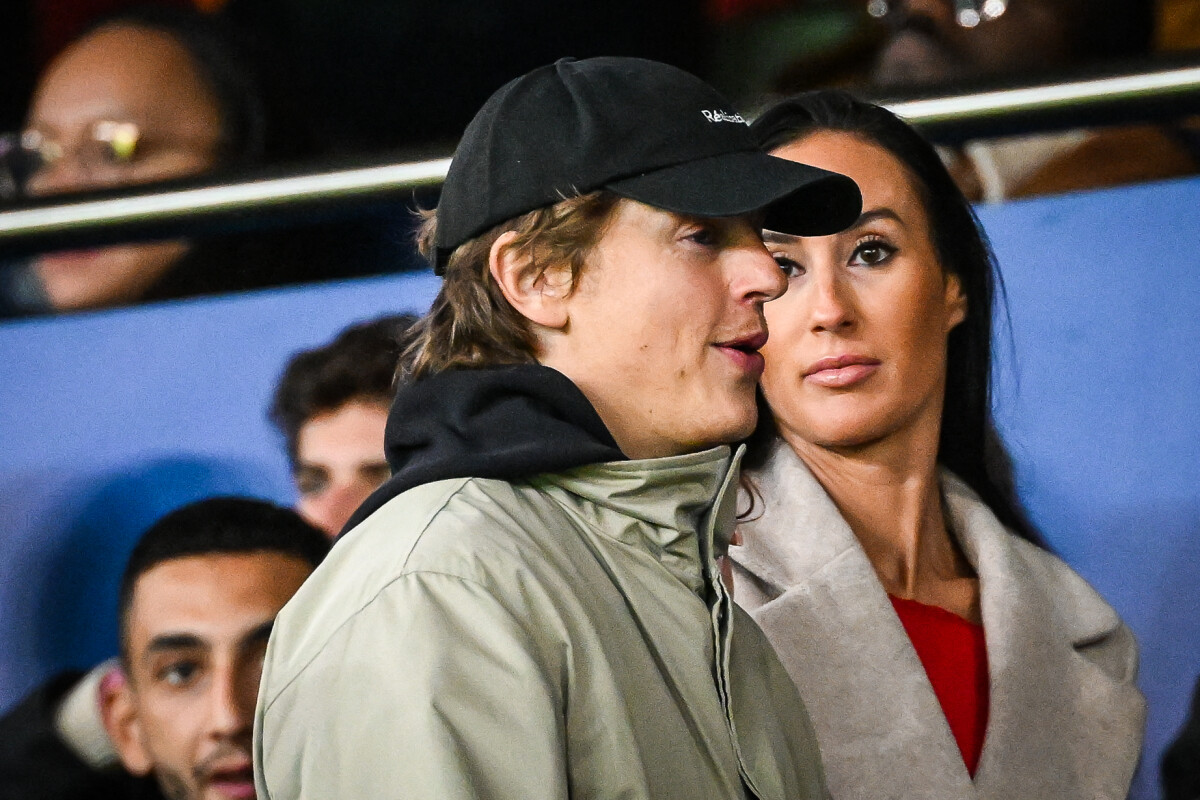 Photo : Pierre Sarkozy - Célébrités dans les tribunes lors du match de ...