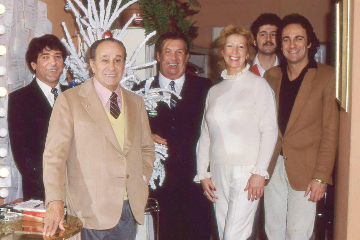 Photo : François Giordani, Tino Rossi, François Bonelli, Paulette ...