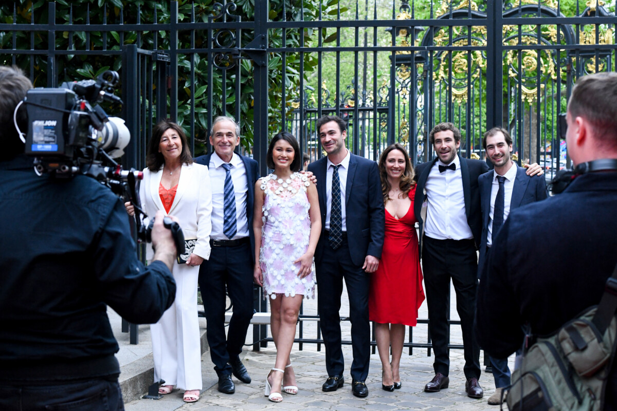 Photo : Devant les caméras, la famille Kretz fait ce qu'elle sait faire ...