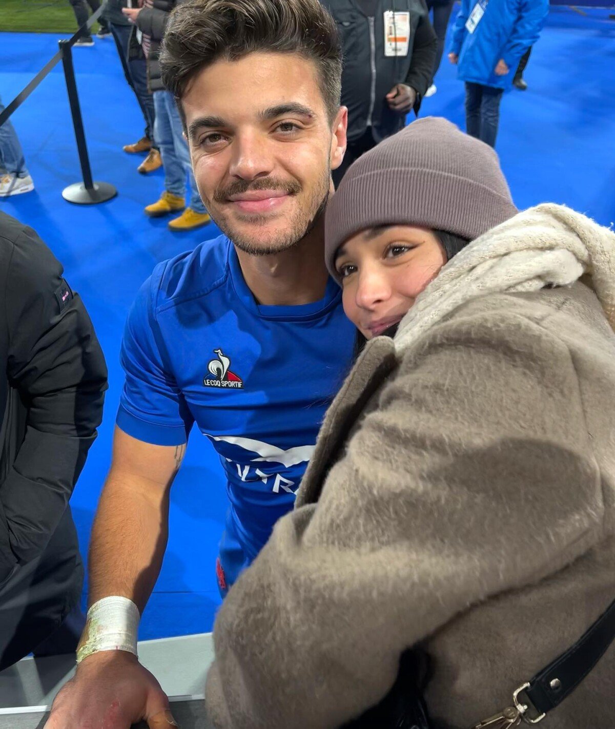 Photo : Romain Ntamack et Lisa Lopez - Purepeople