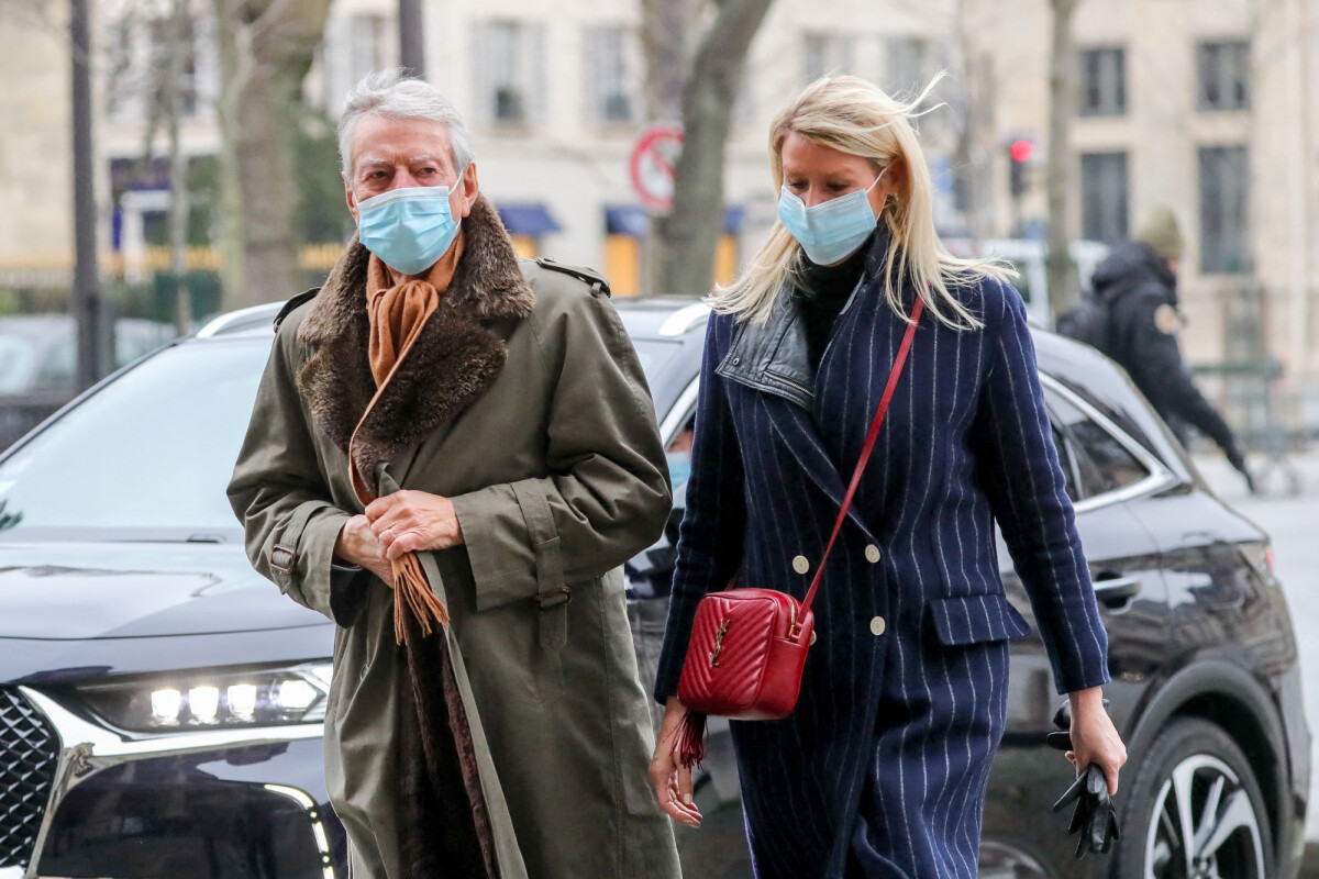 Photo : Jean-Claude Narcy et sa compagne Alice Bertheaume - Messe en ...
