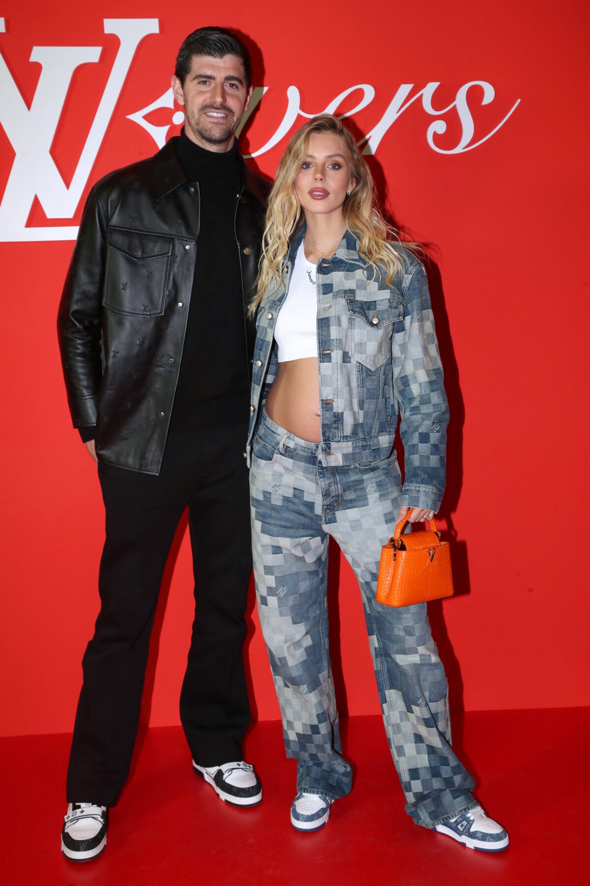 Photo : Thibaut Courtois et sa femme Mishel Gerzig complètent ce ...