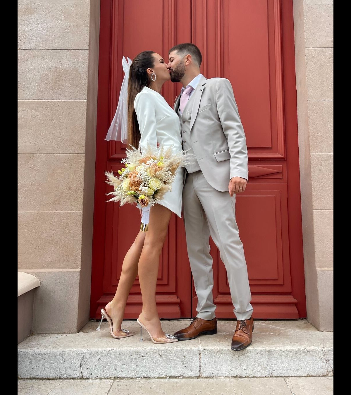 Photo : Et trois ans après avoir officialisé leur couple, Antonin Portal et Barbara Morel ...