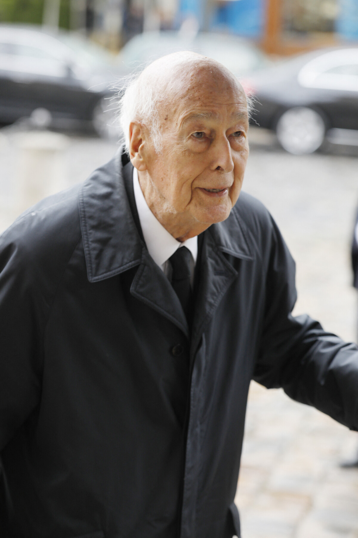 Photo : Valéry Giscard d'Estaing - Obsèques de l'académicien Marc ...