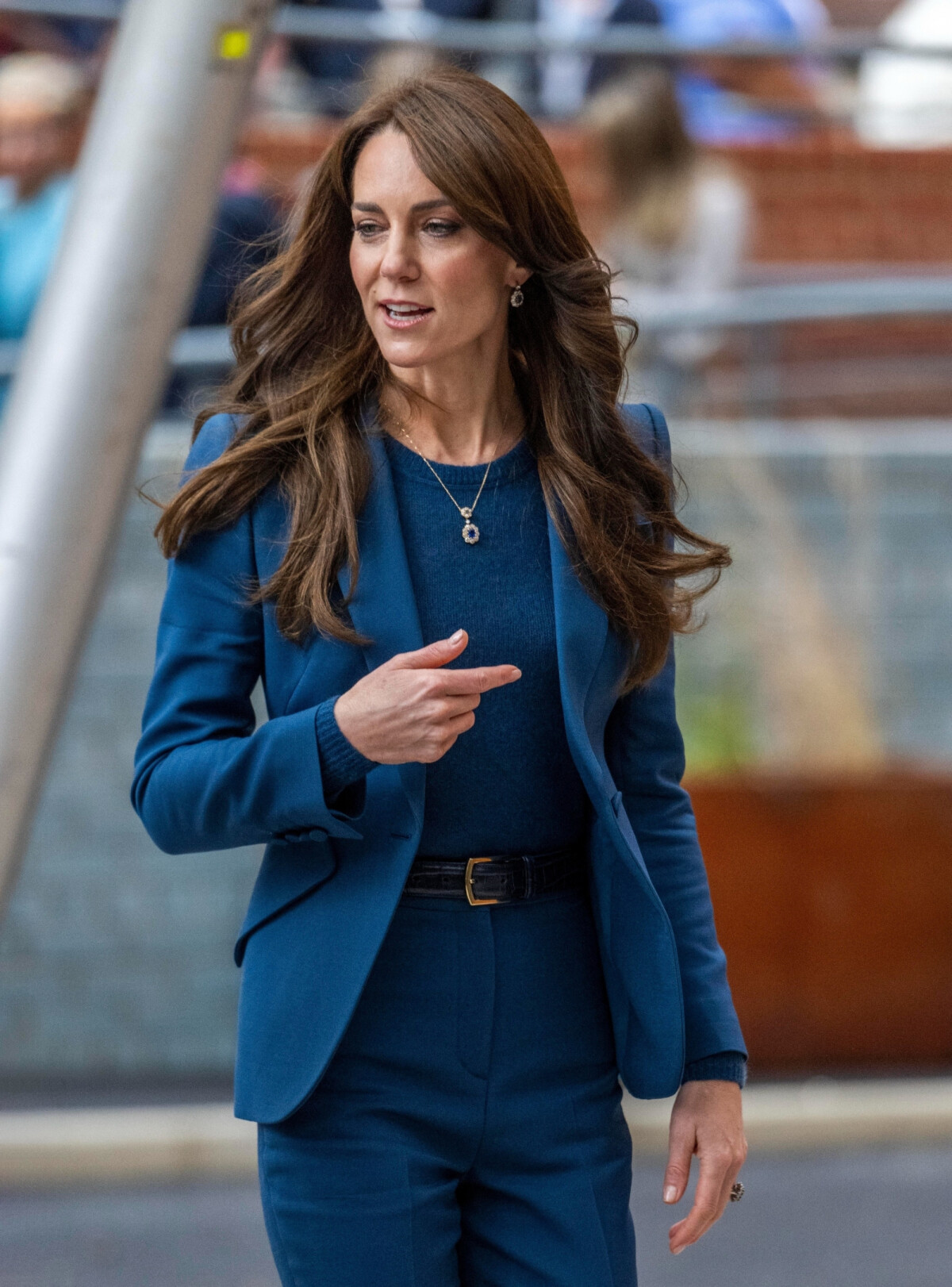 Photo : Kate Middleton, princesse de Galles - Ouverture d'une aile de ...