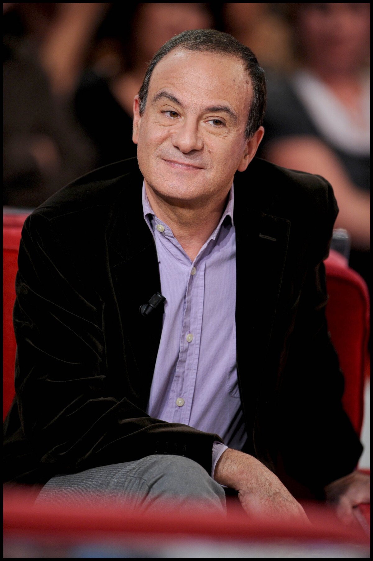 Photo : Gérard Miller dans Vivement dimanche (archive) - Purepeople