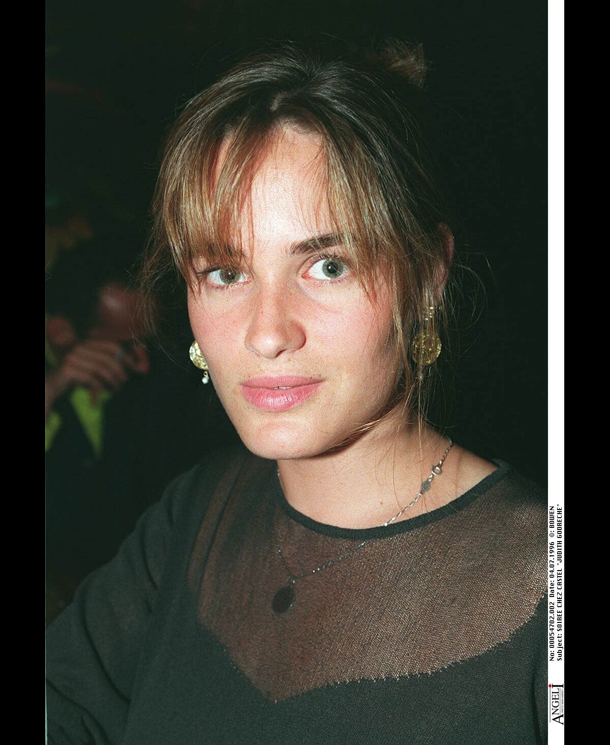Photo : Judith Godrèche - Soirée chez Castel. - Purepeople
