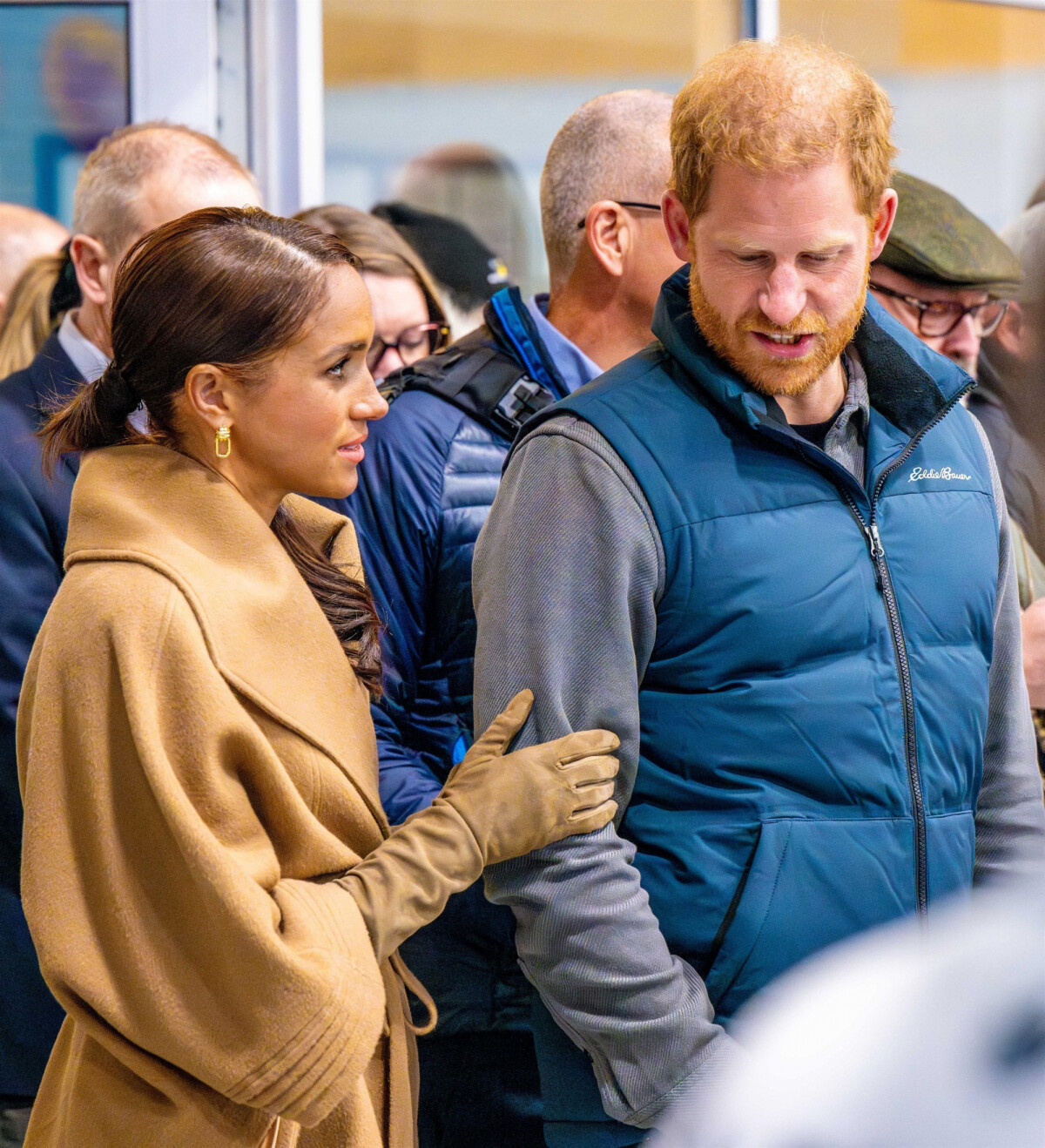 Photo : Mais le prince Harry est resté très peu de temps sur place. Le ...