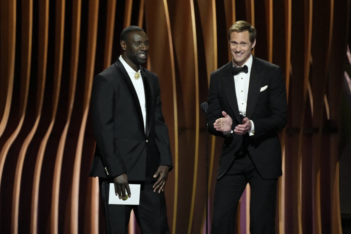 Photo : Omar Sy et Alexander Skarsgard ont remis un prix à la 30ème ...