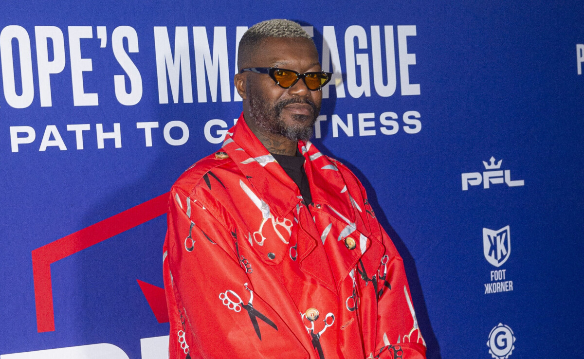 Photo : Djibril Cissé - Célébrités assistent aux combats de MMA ...