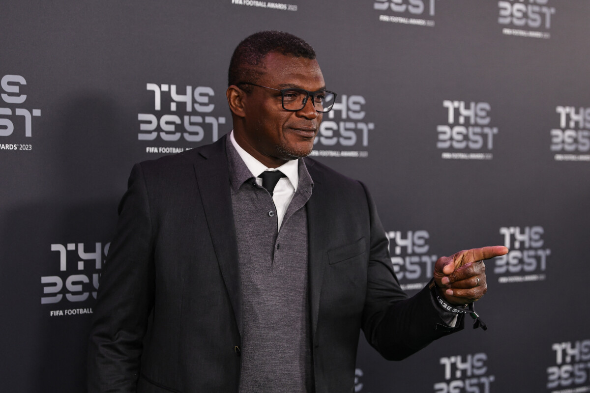 Photo : Marcel Desailly arrive à The Best FIFA Football Awards à ...
