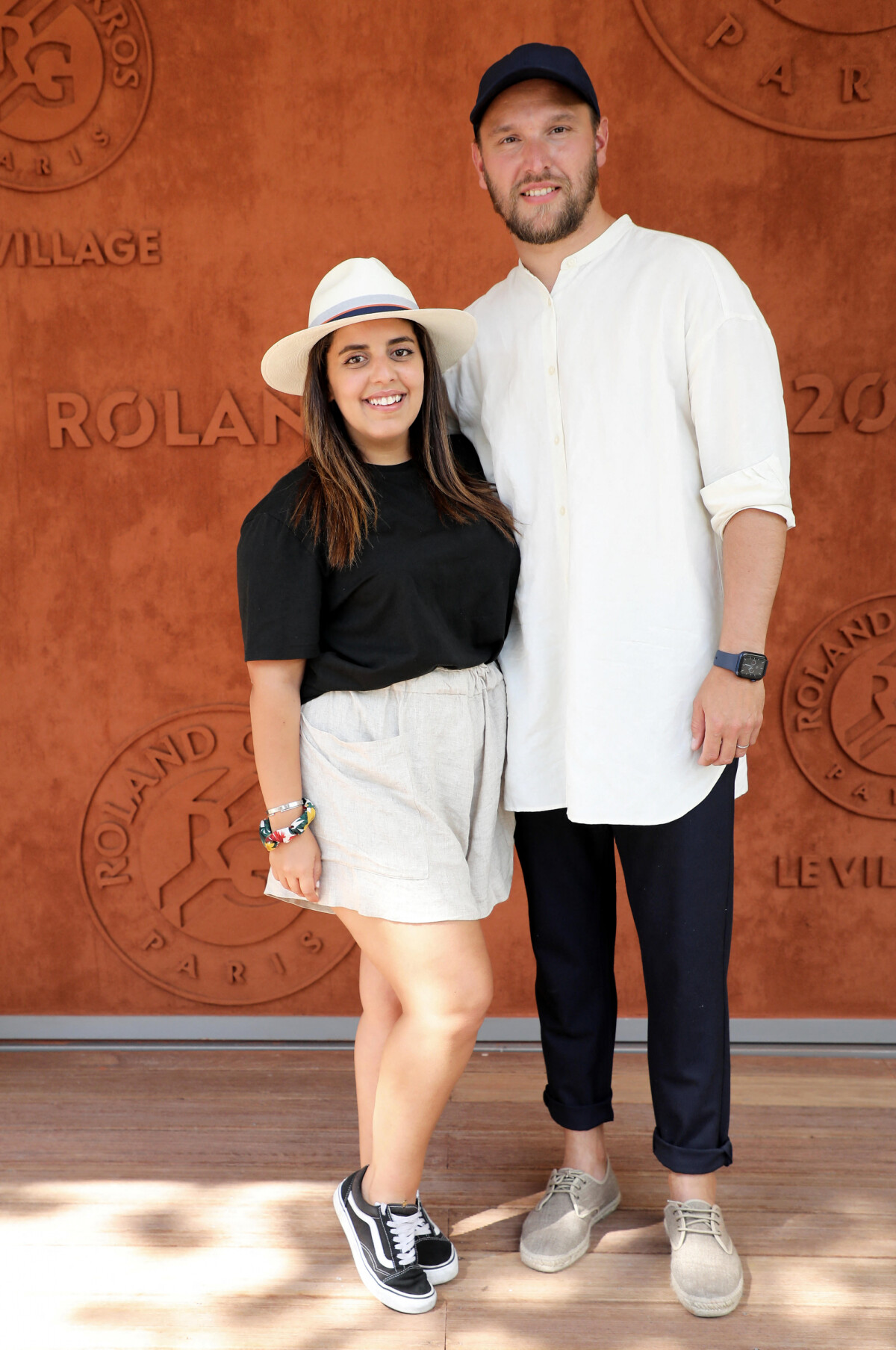 Photo : Inés Reg et son ex-mari Kevin Debonne - People au village lors ...