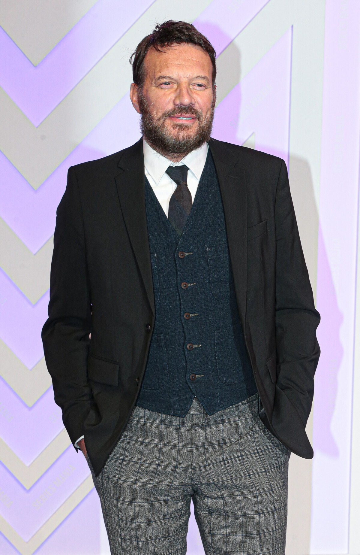 Photo : Samuel Le Bihan - Photocall de la série "Alex Hugo" lors du ...
