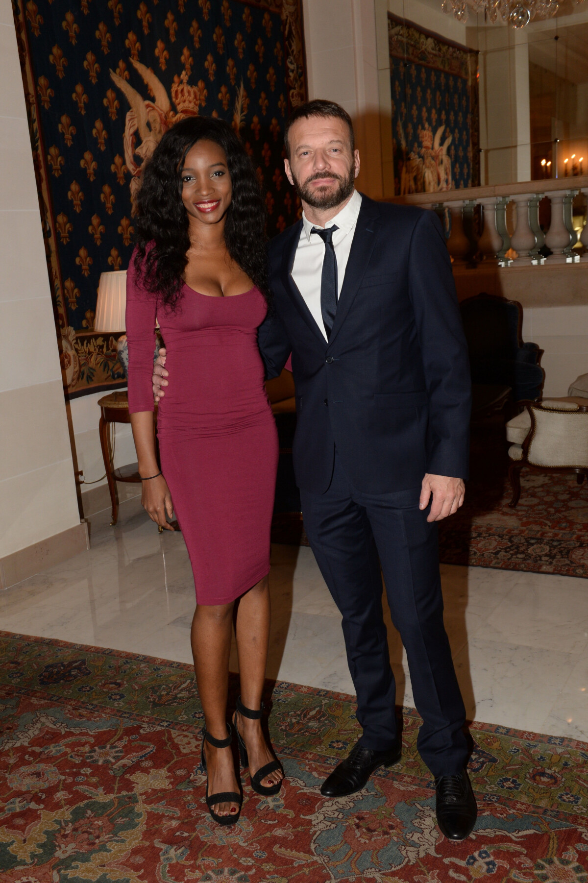 Photo : Samuel Le Bihan et Daniela Beye - Gala de charité annuel de la "Maud Fontenoy Foundation ...