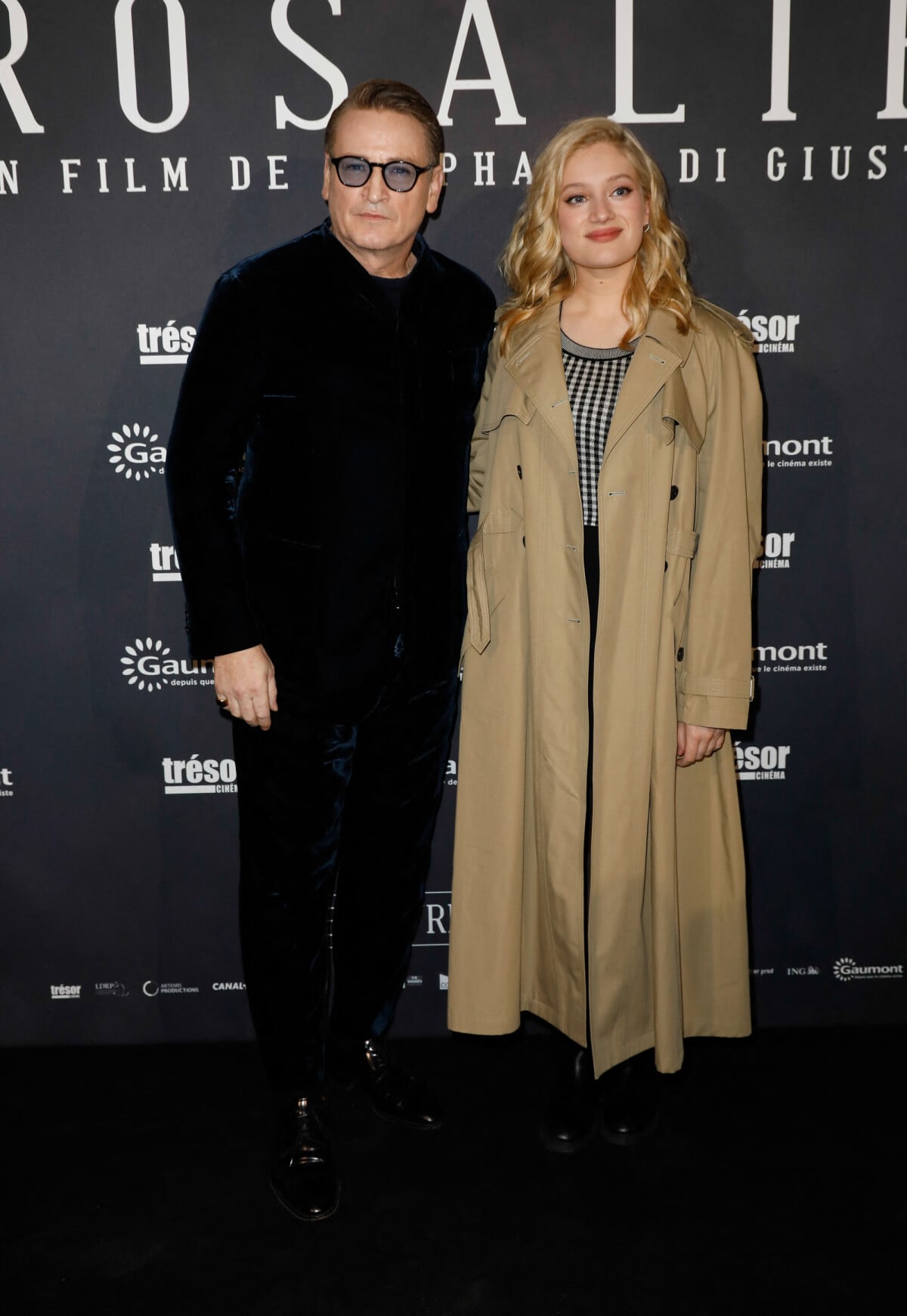 Photo : Benoît Magimel et Nadia Tereszkiewicz lors de l'avant-première ...