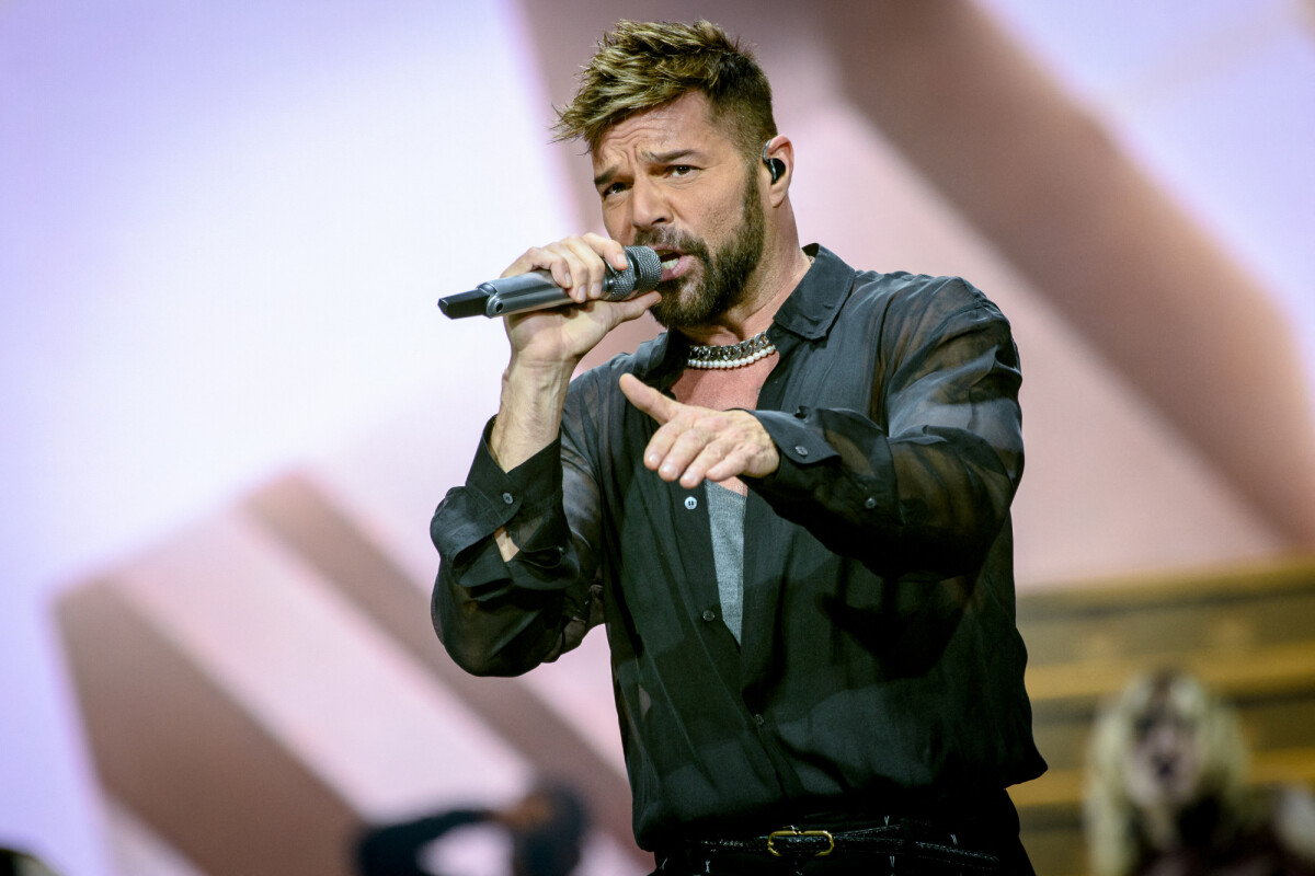 Photo : Ricky Martin en concert à Toronto. Le 23 février 2024. © Angel ...